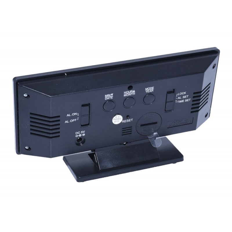 Ceas de Camera modern cu Led Rosu, Alarma - eMAG.ro