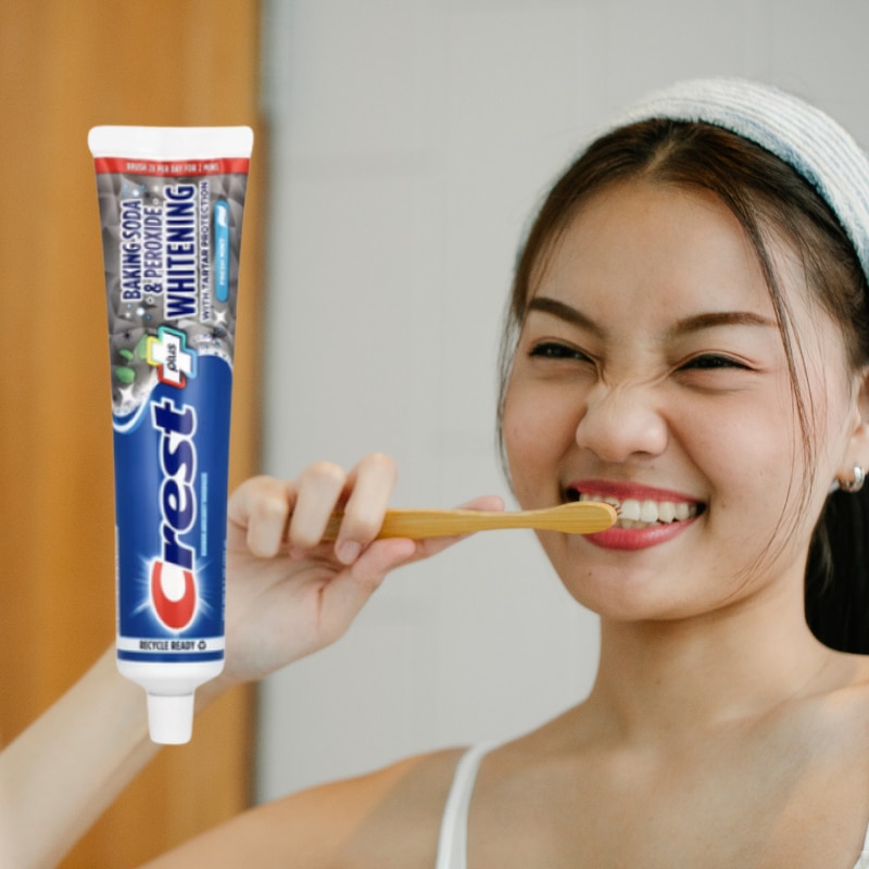 Pasta de dinti pentru albire, Crest, Indeparteaza Petele De Suprafata ...