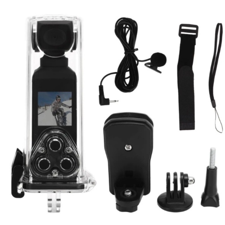 Camera pentru Vlog 4K: Dispozitiv Portabil cu Rotatie de 270 de Grade ...