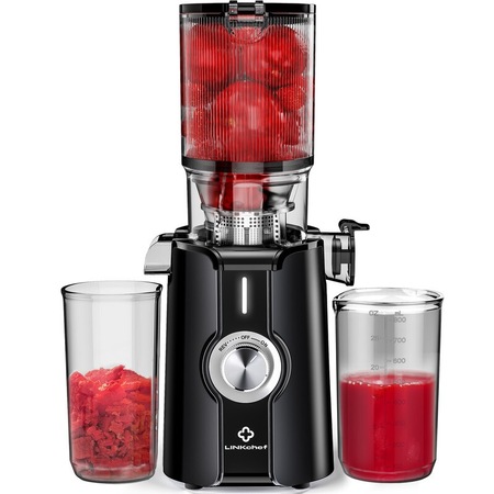 Extractor de suc vertical fara pregatire, LINKChef Quick Clean Slow ...
