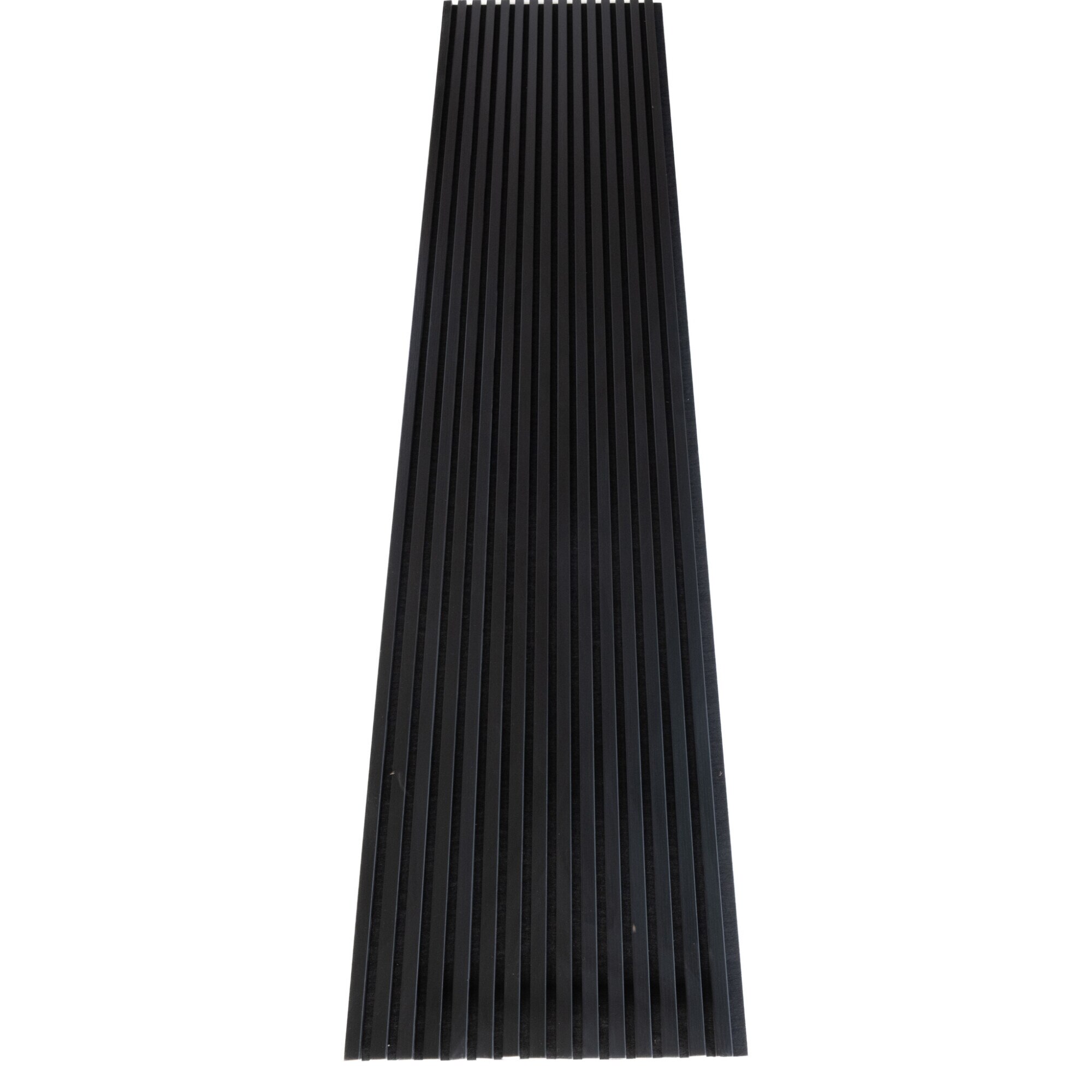 Panou riflat acustic modern – negru 2800 x 600 x 22 mm - eMAG.ro