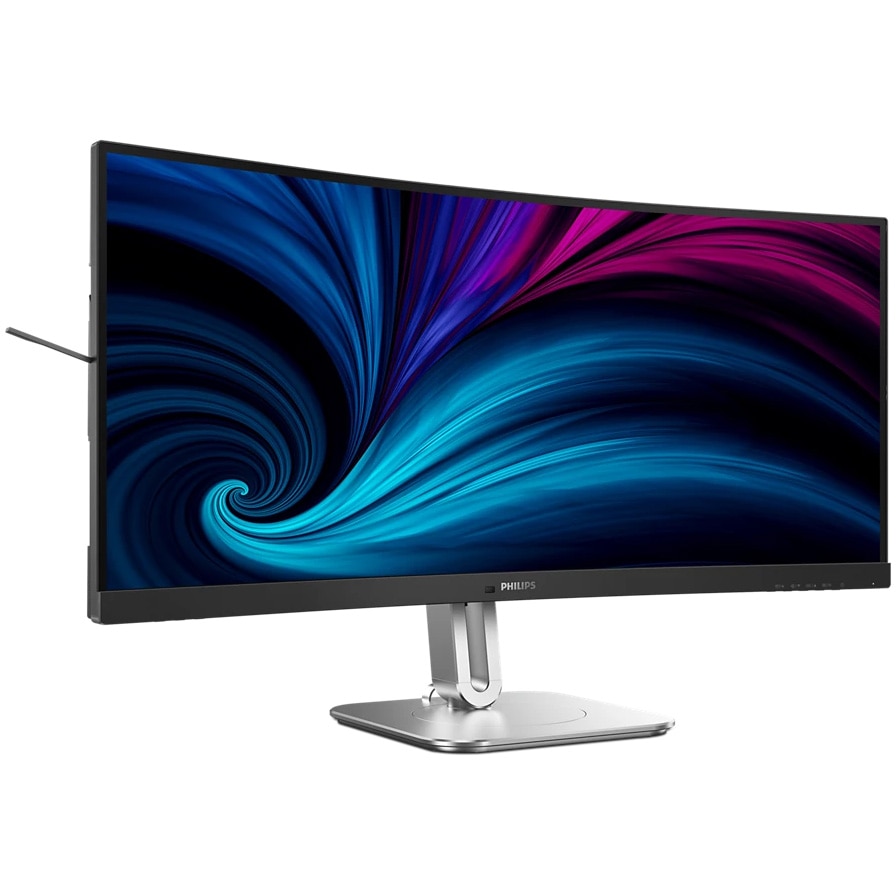 Monitor Philips Curbat, 34", VA, WQHD, 120Hz, 4ms, FlickerFree, Boxe 5W ...