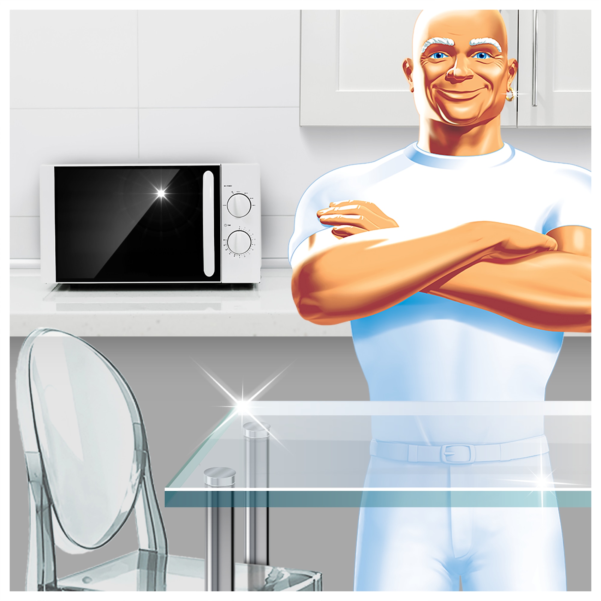 Detergent universal spray multisuprafete Mr. Proper Lemon, 800 ml - eMAG.ro