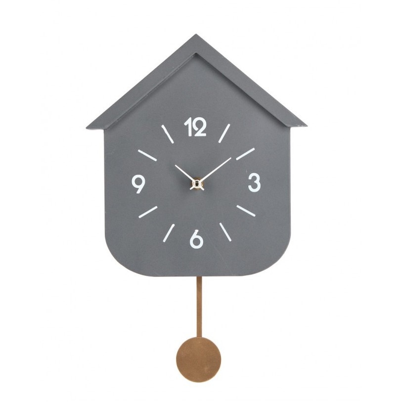 Ceas perete cu pendul Home 24x5.5x37.5 cm - eMAG.ro