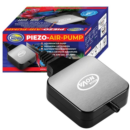 Pompa de aer Aqua Nova NA-PIEZO-AIR 36, ultra-silentioasa, 36l/h ...
