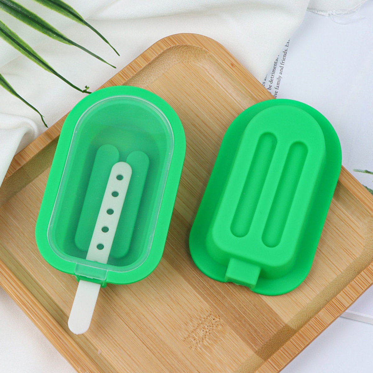 Organizator pentru inghetata, Enforose, design compact, silicon ...