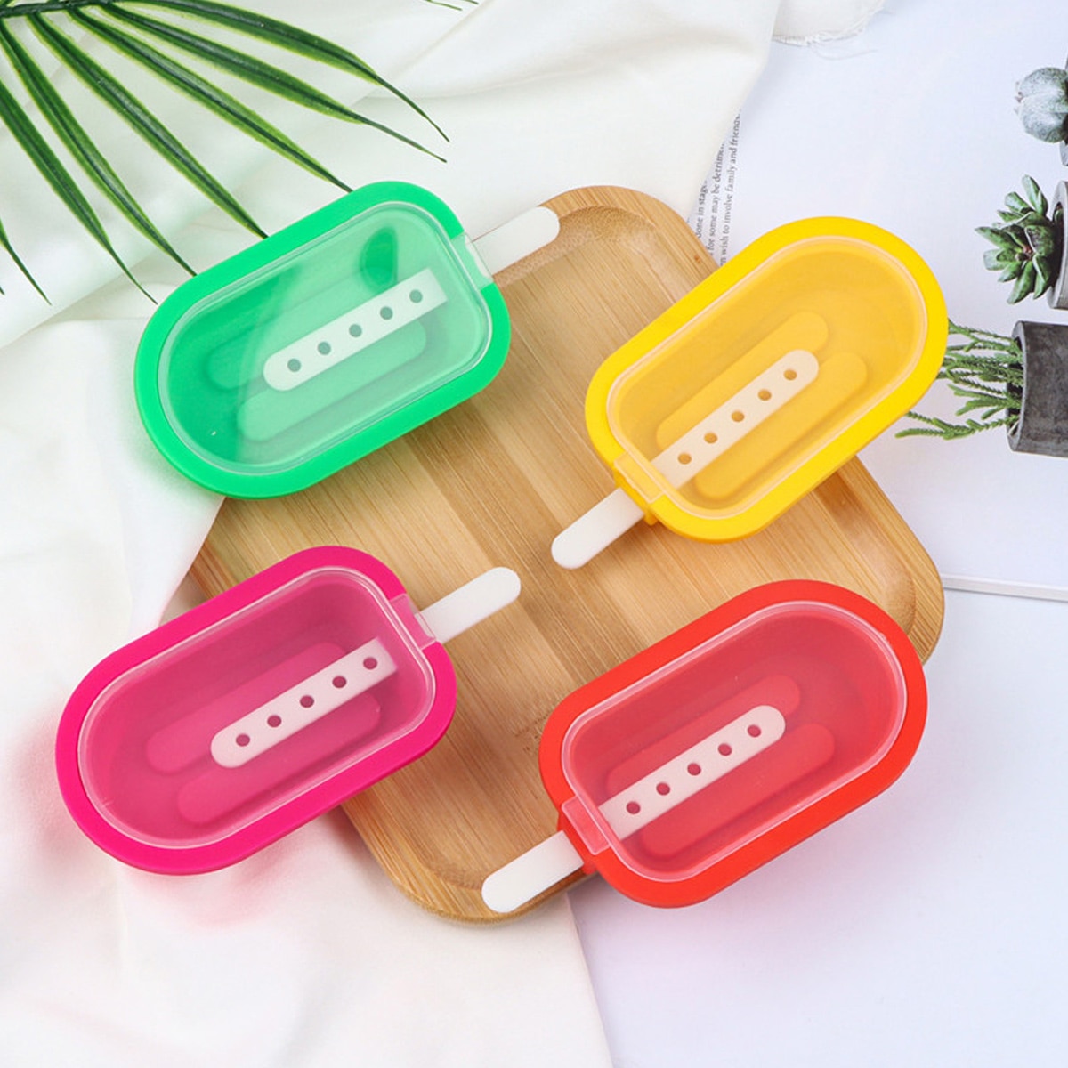 Organizator pentru inghetata, Enforose, design compact, silicon ...