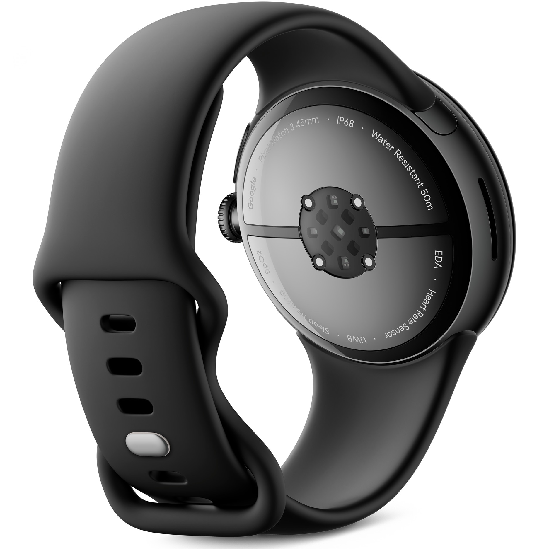 Часовник Smartwatch Pixel Watch 3, 45 мм, Obsidian - eMAG.bg