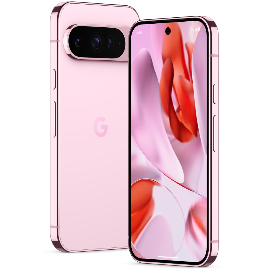 Telefon mobil Google Pixel 9 Pro, 256GB, 16GB RAM, 5G, Rose Quartz ...