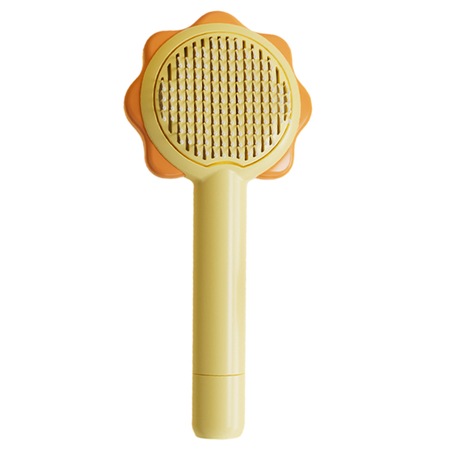 Pieptene pentru animale, Magic Pet Comb, 20x9cm, galben - eMAG.ro