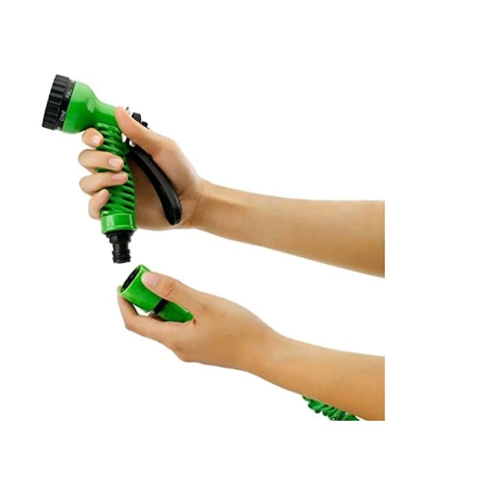 Furtun De Udat Gradina Extensibil Cu 7 functi, Cu Pistol De Udat, 60 ...