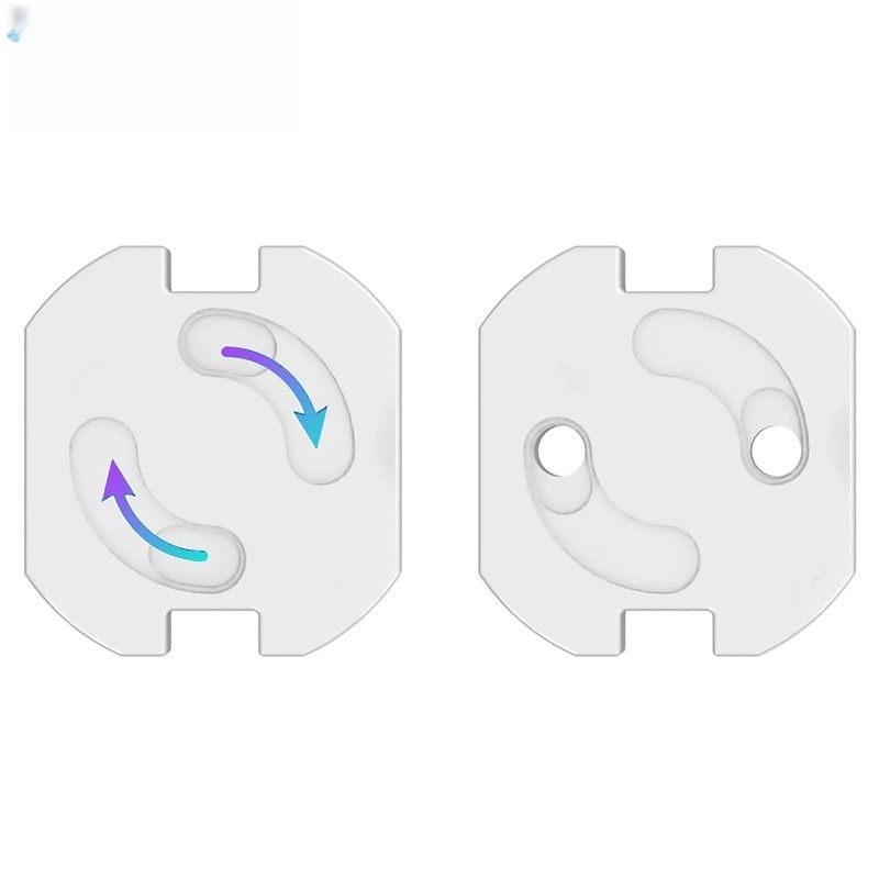 Set 20 capace de protectie pentru prize cu mecanism de rotatie si ...