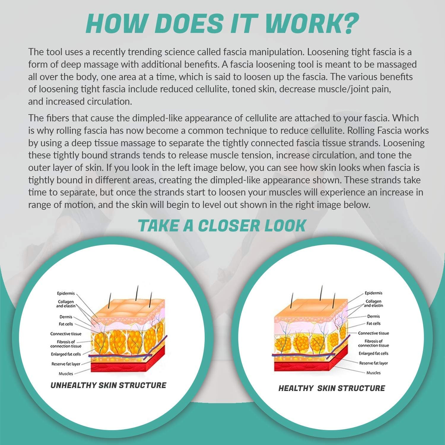 Aparat de masaj pentru drenaj limfatic, masaj profund, verde, 5 minute ...