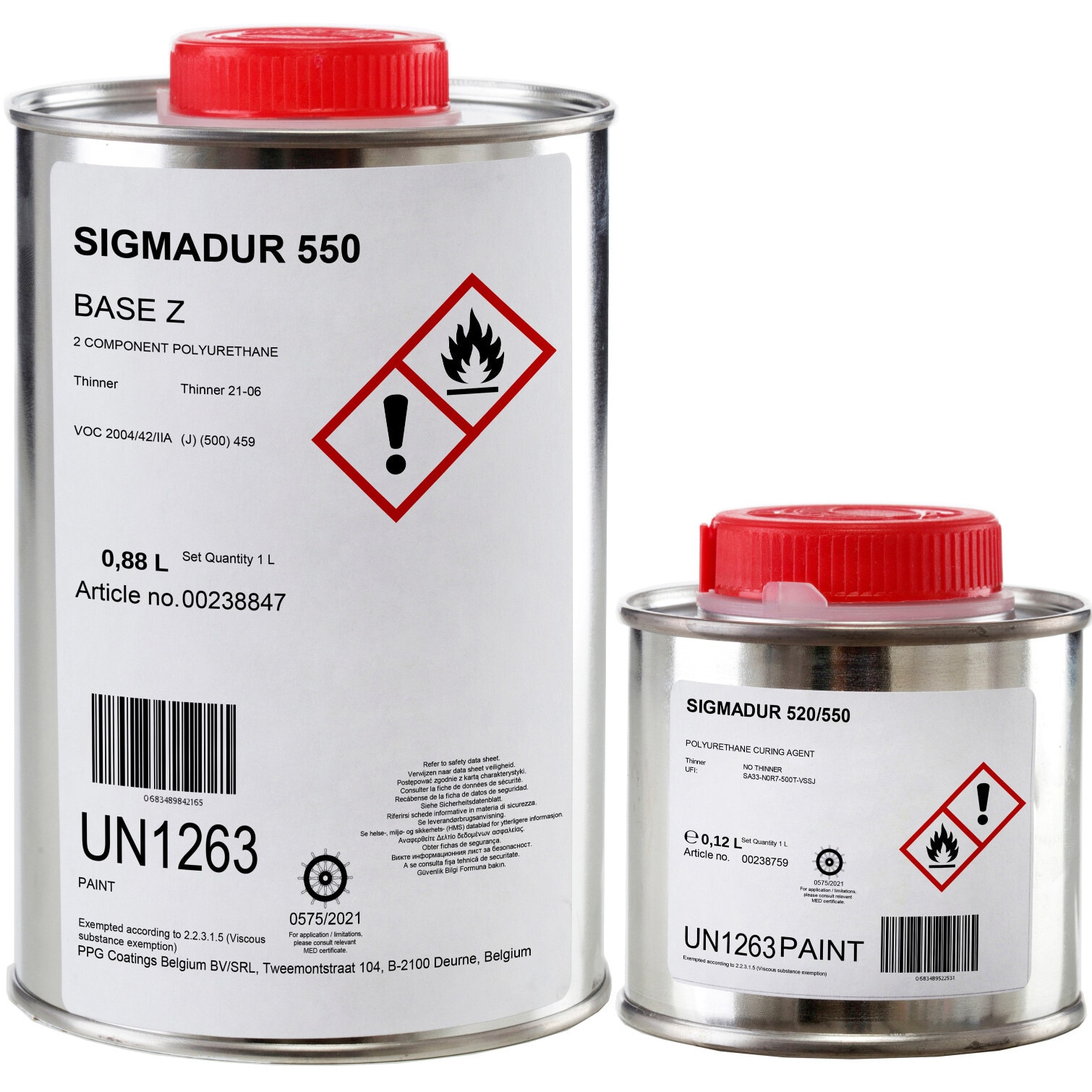 Полиуретанова смола, Ppg Sigma Coatings, зелена, 1L - eMAG.bg