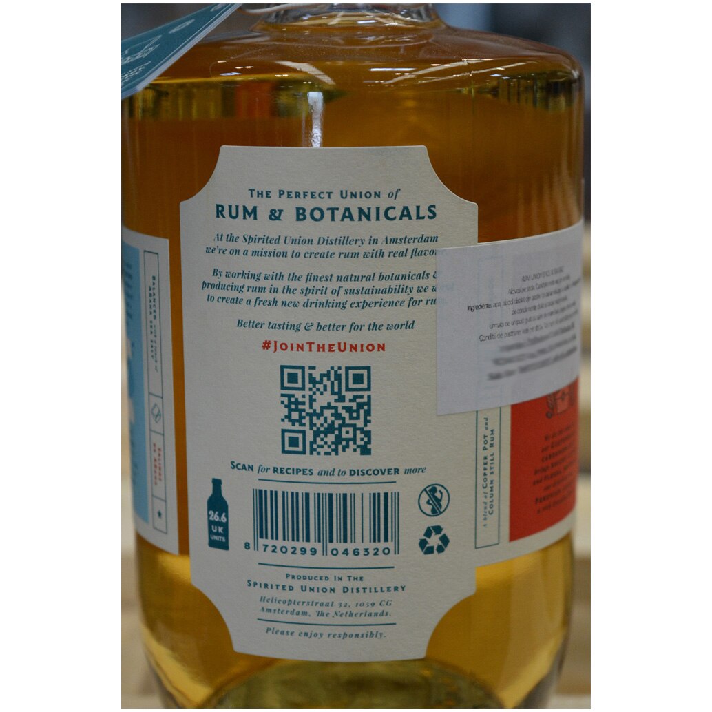 Rom, Spirited Union Spice & Sea Salt, 38%, 0.7l - eMAG.ro