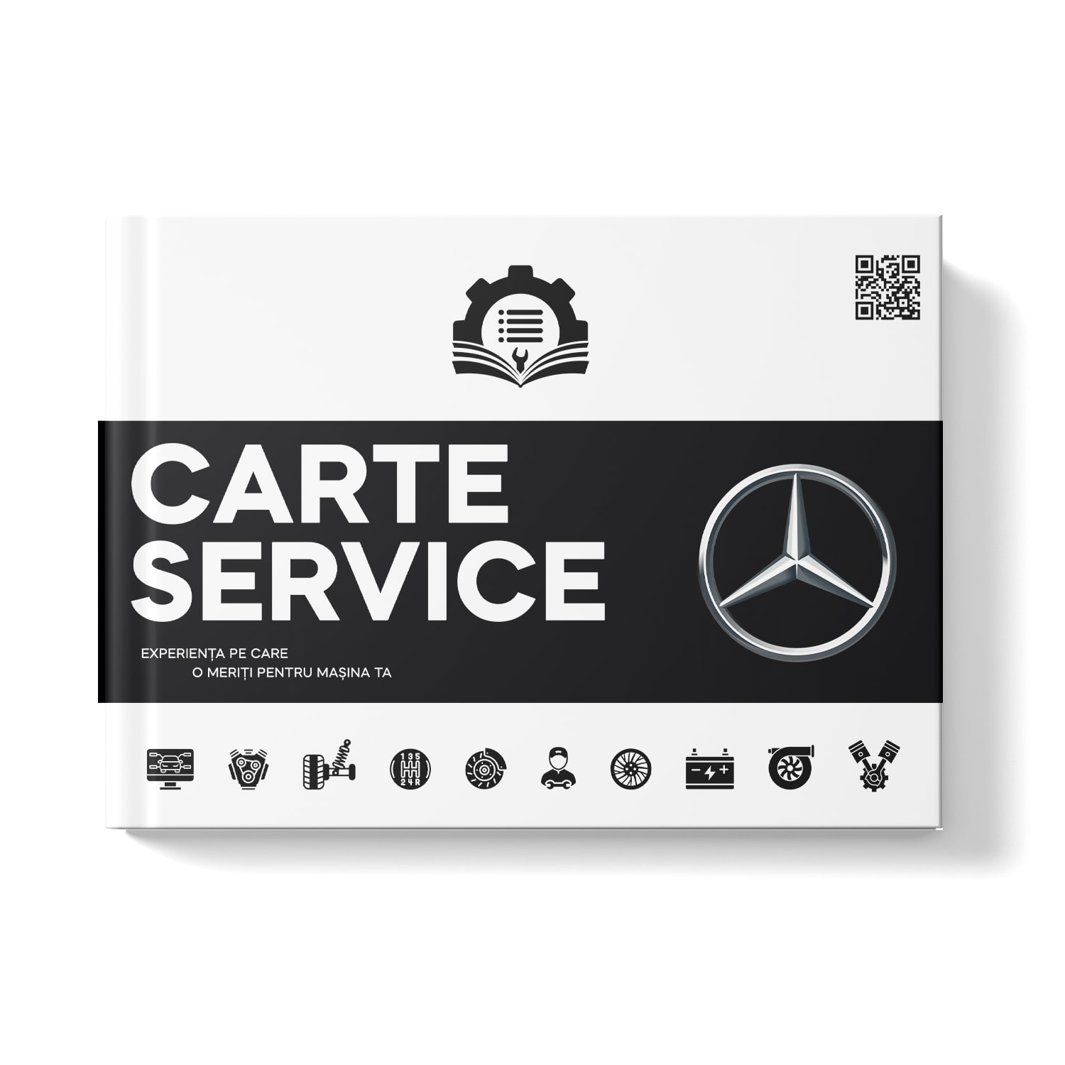 Carte Service Mercedes-Benz format A5 (210x148mm) - eMAG.ro