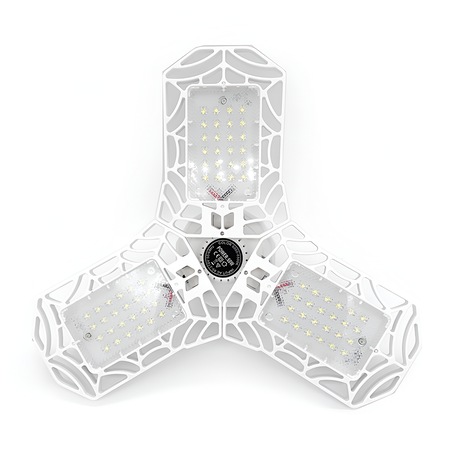 Lampa LED cu 3 Brate Mobile Teno®, 3 aripi pliabile, 36 LED-uri, flux ...