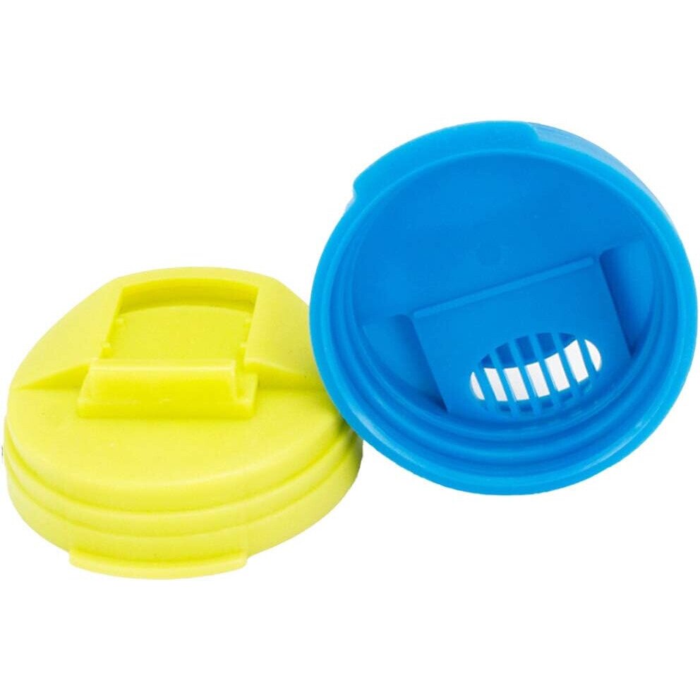Set 3 capaci pentru conserve, multicolor, reutilizabili, 6.2x5.8x2.5 cm ...