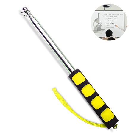 Aratator telescopic portabil, 2m, inox, maner moale, multicolor, 26cm ...