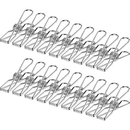 Set 100 Clesti, Inox, 45 mm, Argintiu - eMAG.ro