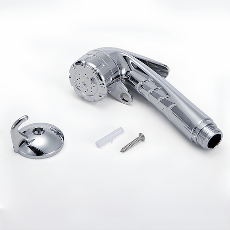 Dus bidet, design ergonomic, argintiu, compatibil cu furtunuri standard ...