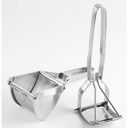 Presa pentru piure de cartofi, Inox, 29cm, Argintiu - eMAG.ro