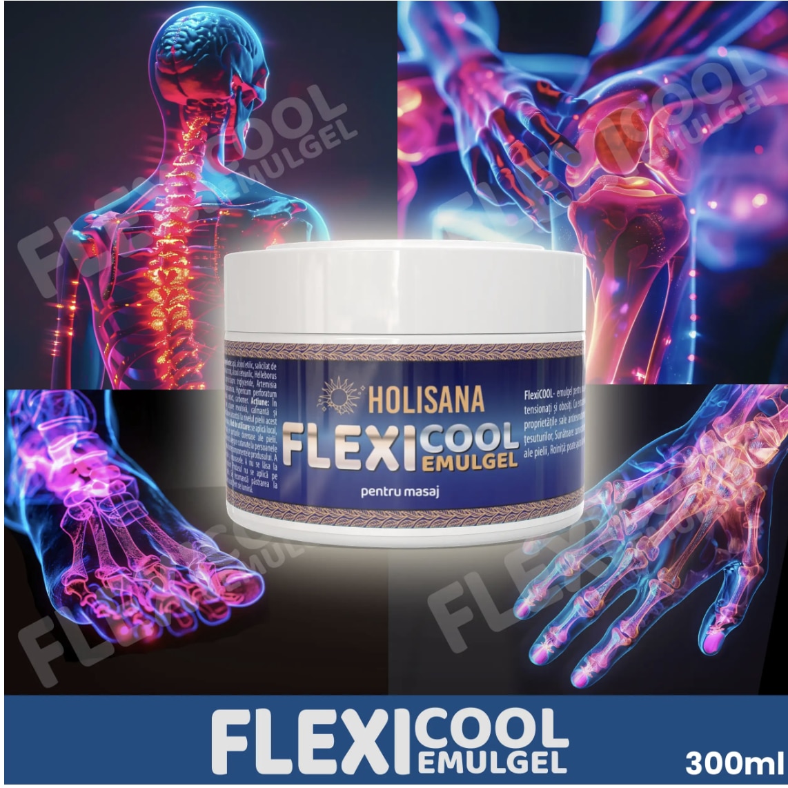 Gel Emulsifiant, FLEXICOOL Emulgel, Holisana, Spanz, Pelin, Sunatoare, Roinita, 300 ml - eMAG.ro