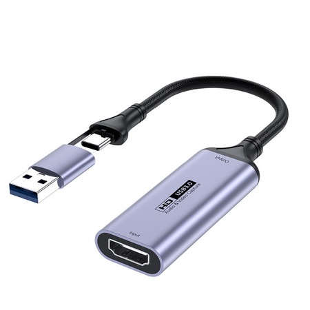 Placa de captura video CeruleTree, 4K, USB 3.0, HDMI, portabila ...