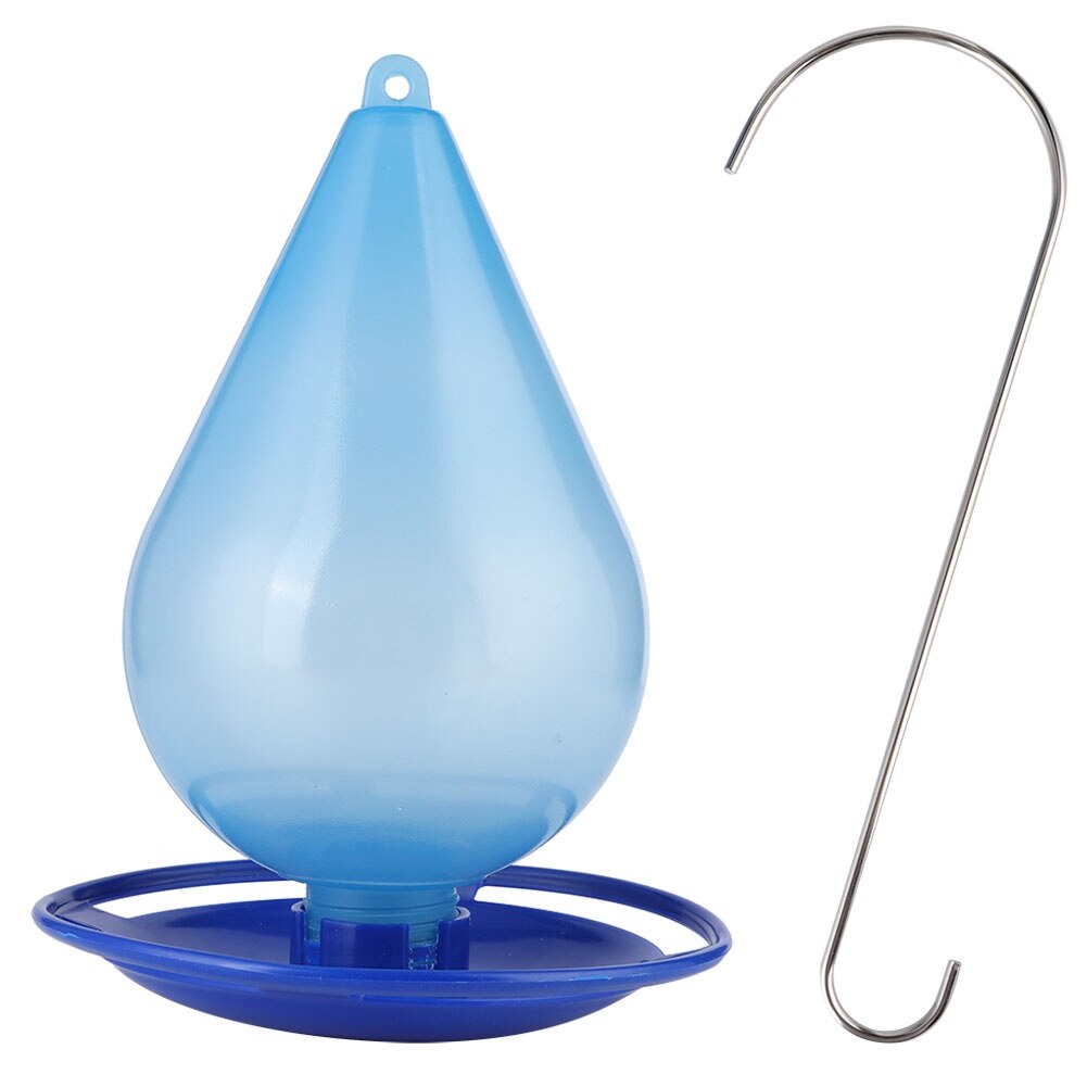 Hranitor pasari, plastic, albastru, 22x16cm, set cu accesoriu - eMAG.ro