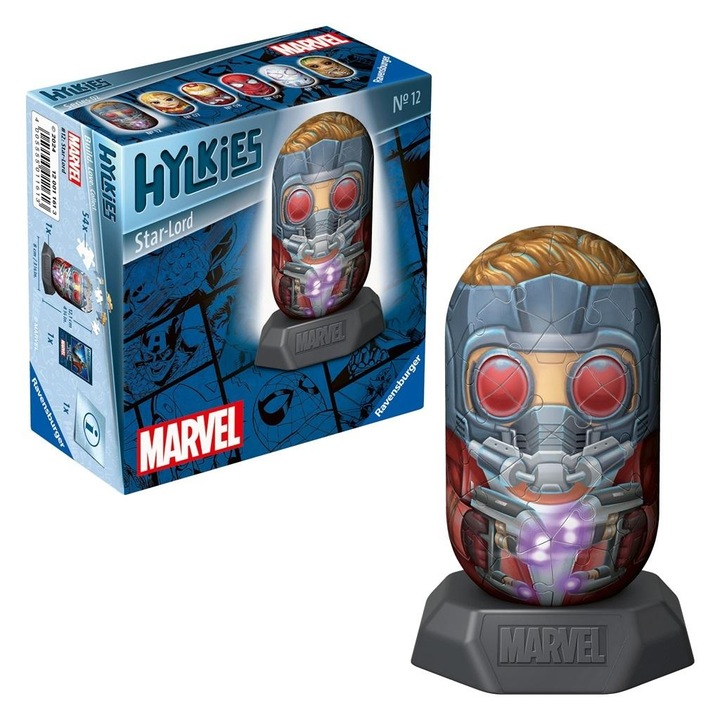 Ravensburger 54 db-os 3D puzzle - Marvel - Star-Lord Hylkies (12001161 ...