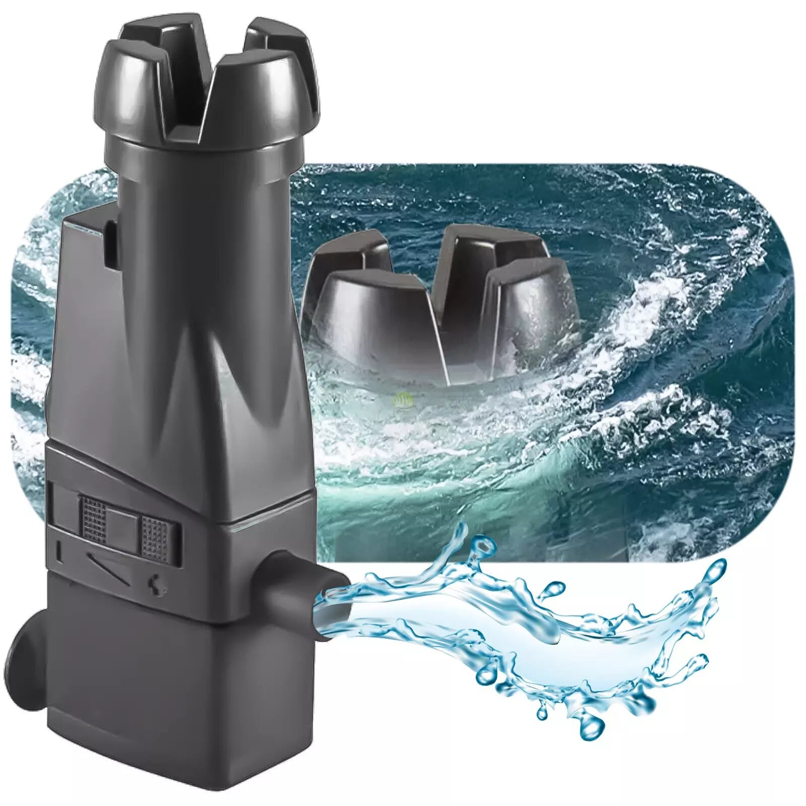 Filtru intern pentru acvariu, Zola®, 230V, capacitate intre 10 si 60 l ...