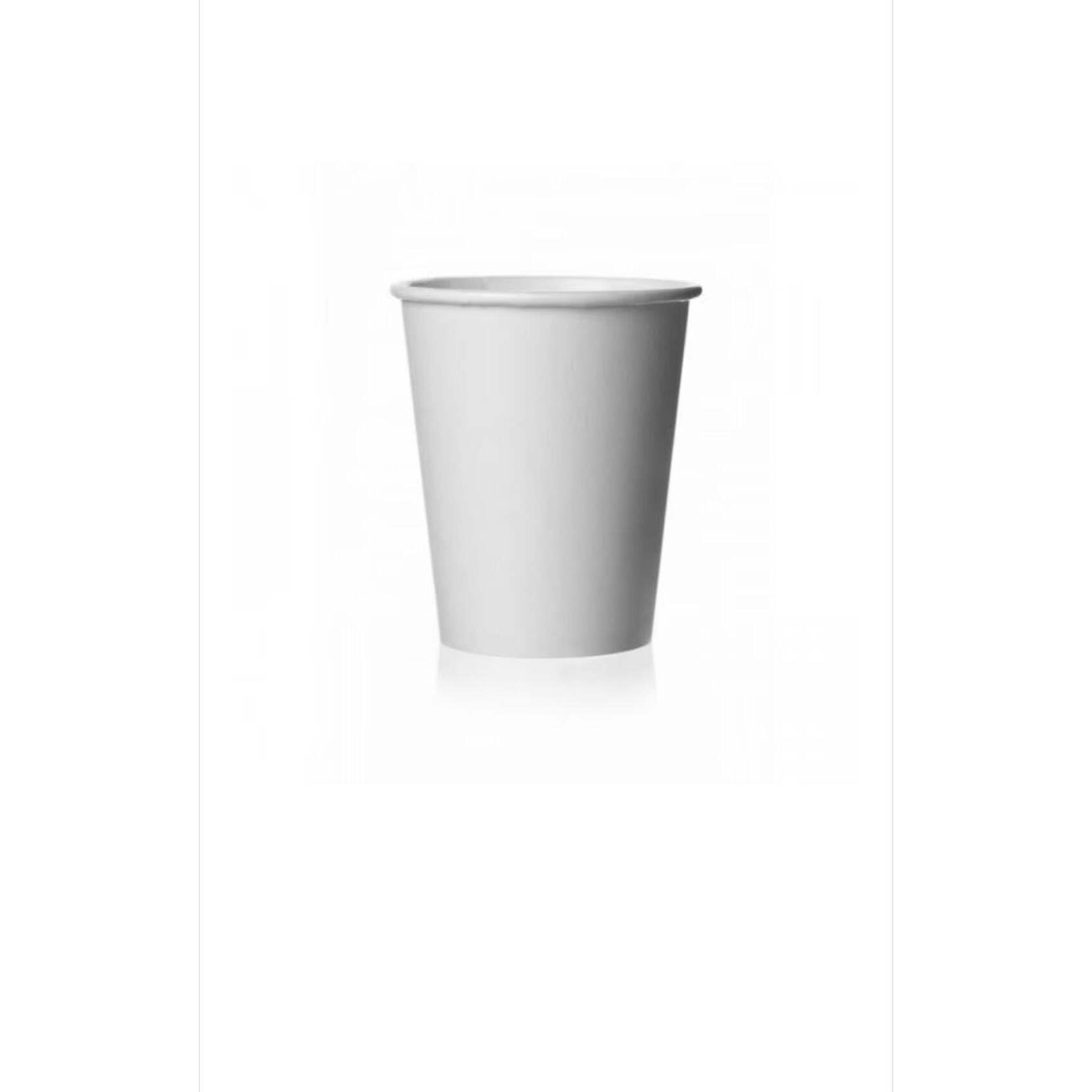 Set pahare din carton alb de unica folosinta, 300 buc, capacitate 190 ...