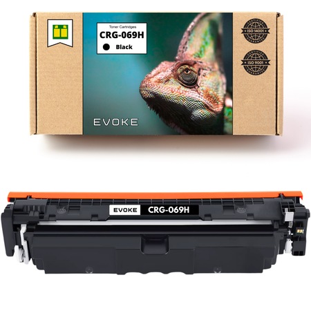 Toner cartus imprimanta Canon CRG-069H negru + chip, 7600 pagini, compatibil cu i-sensys ...