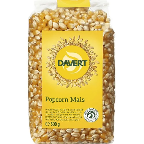 Porumb Bio pentru Popcorn Davert 500 g - eMAG.ro