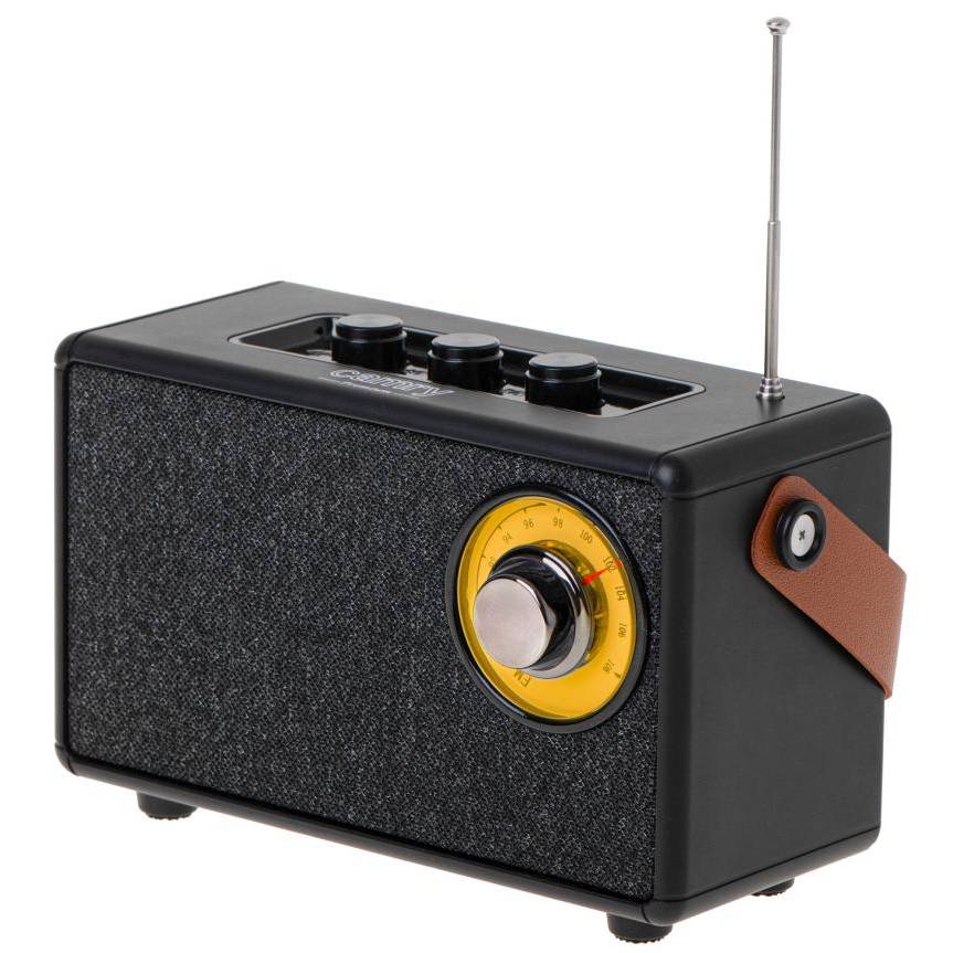 Radio portabil Camry CR 1902B, 5W, FM, Bluetooth 5.1, Aux, Slot Card SD ...