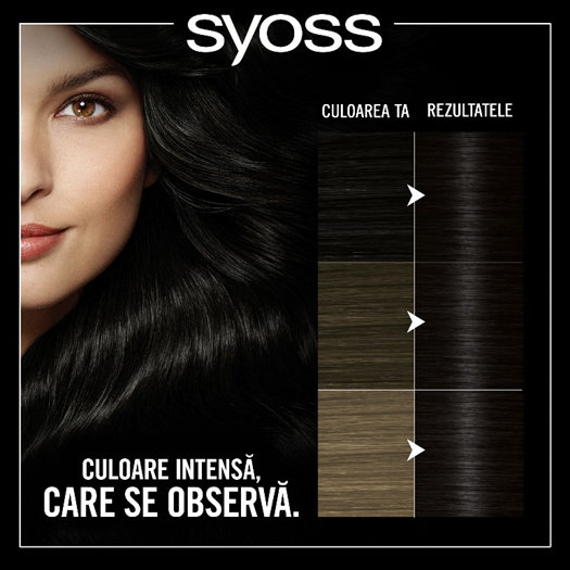Vopsea de par permanenta fara amoniac Syoss Color Oleo Intense, 7-56 ...