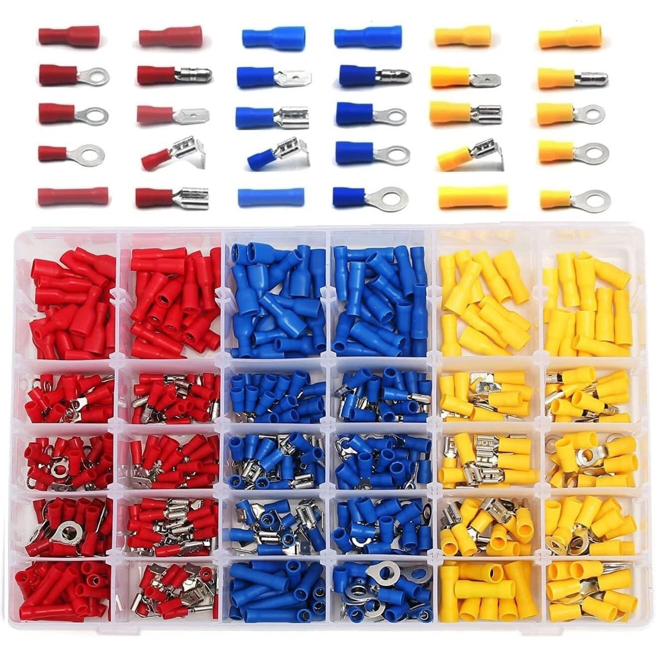 Set 480 Bucati Conectori Electrici Izolati Onuvio®, Compatibili Cleste ...