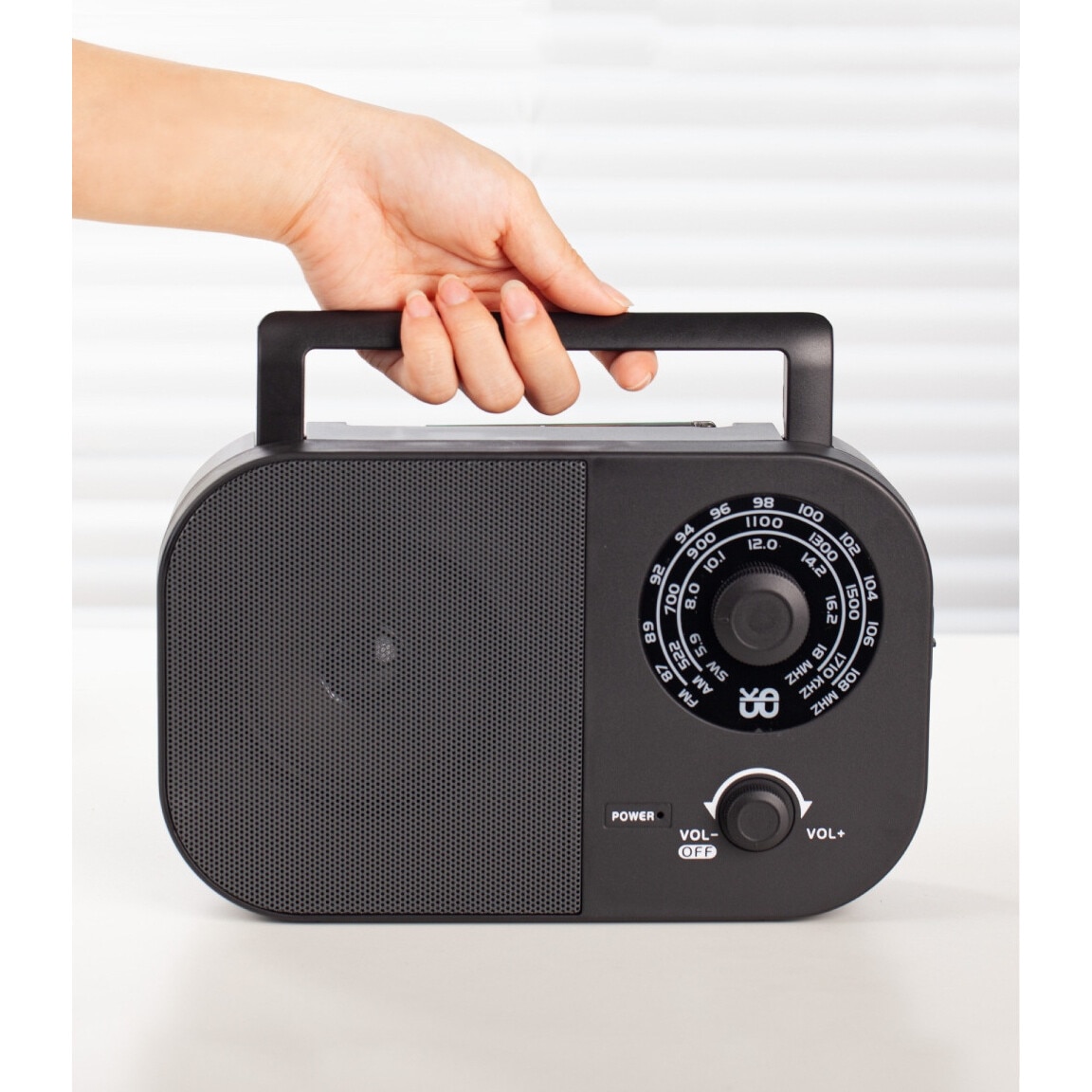 Radio, portabil, calitate a sunetului HD, design 3 in 1, FM, AM, SW ...
