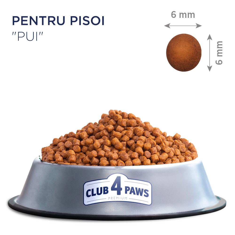 Hrana uscata completa Club 4 Paws Premium pisoi - Pui, 14kg - eMAG.ro