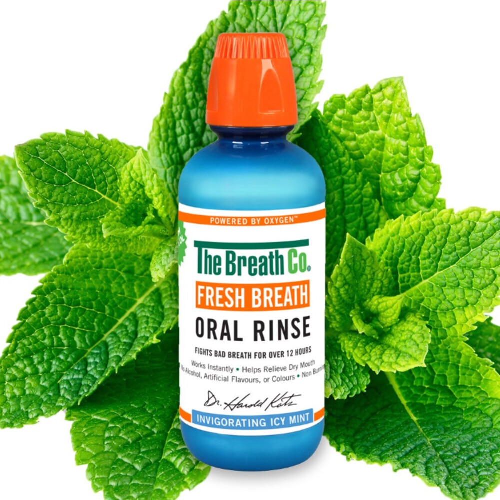 The Breath Co szájvíz, frissesség 12 óra, menta, 500 ml - eMAG.hu