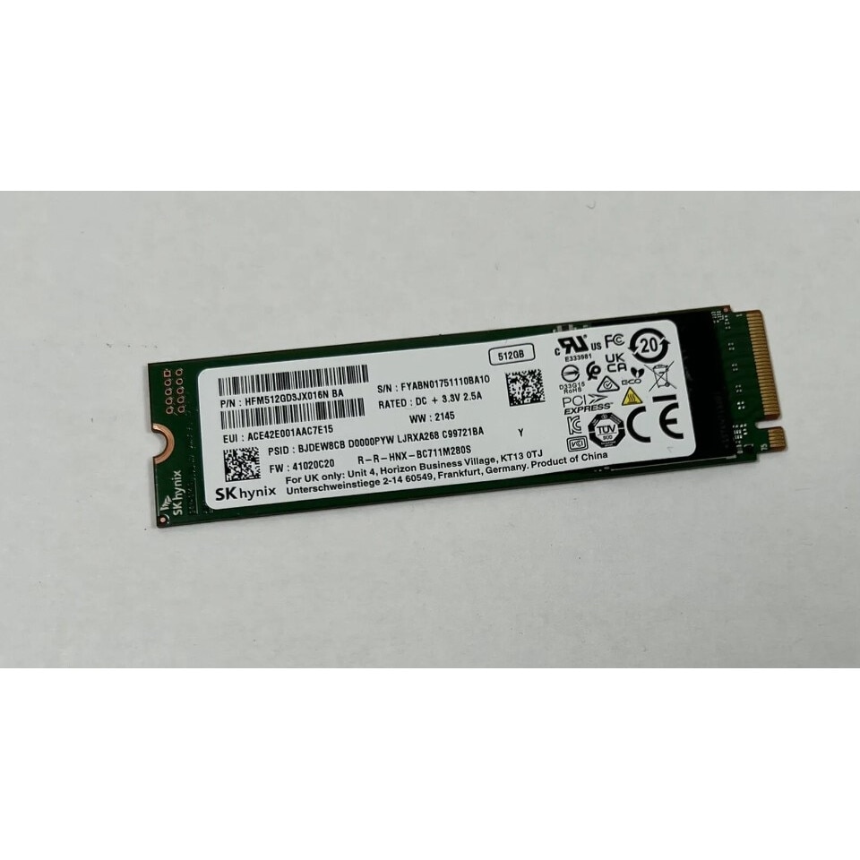 SSD SK HYNIX 512 GB, Form Factor M.2, NVMe, Format 2280, bulk - eMAG.ro