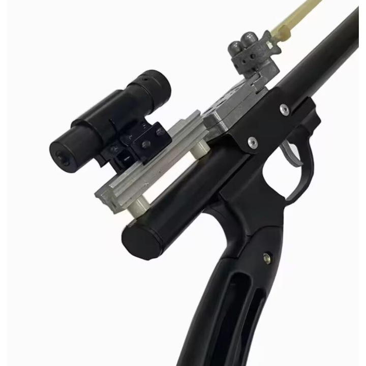 Set prastie profesionala, vanatoare cu laser si 200 bile,5 guma, XPRESS ...