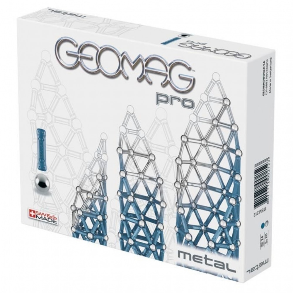 Set constructie Geomag Pro Metal 44 piese - eMAG.ro