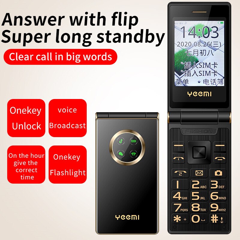 Telefon Mobil AIEK M3-1, Dual SIM, 1.3MP, 2.8", 32MB RAM, Aurie ...