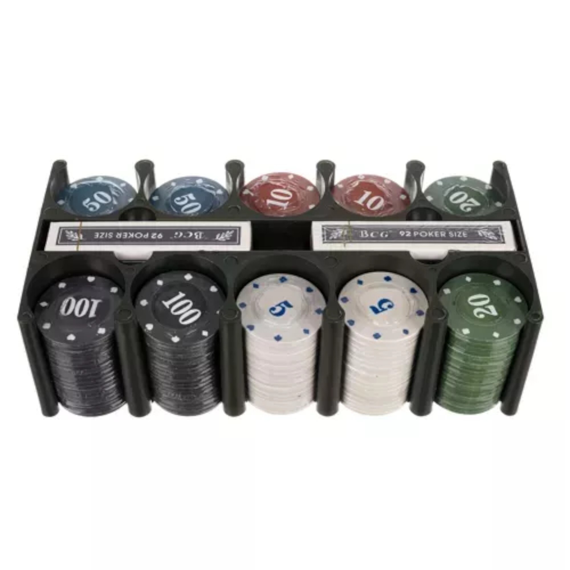 Set Poker, Malatec, 200 Jetoane, Carti De Joc, Cutie Metal - eMAG.ro