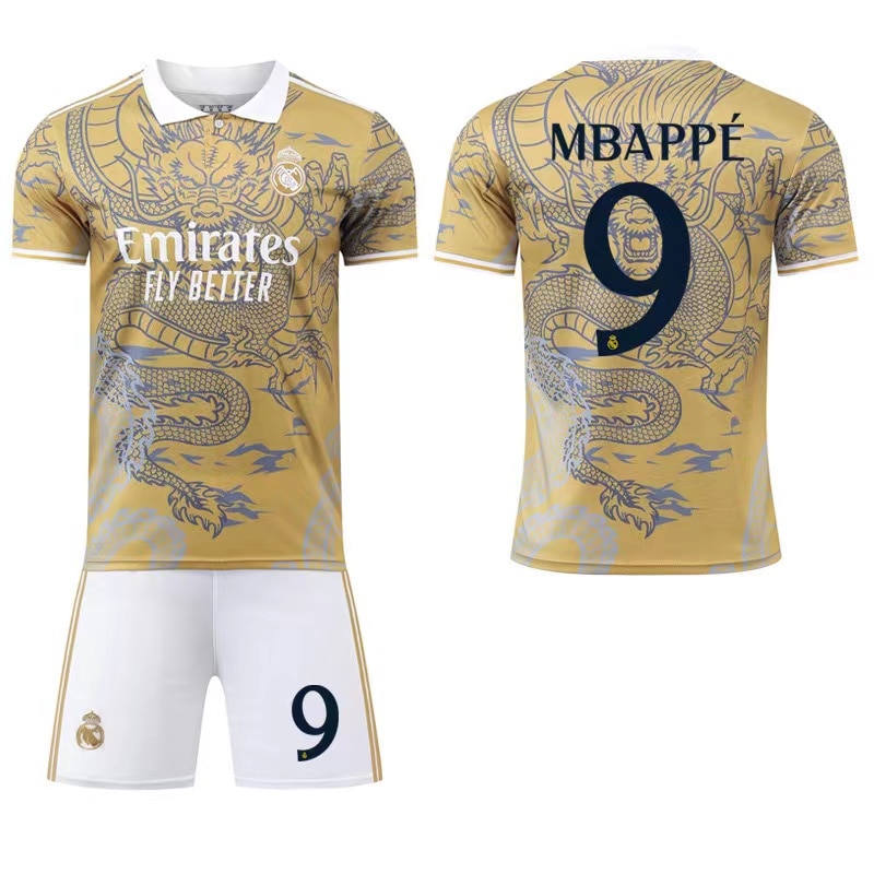 Echipament sportiv copii Real Madrid Nr.9 Mbappe, ANUTETOUNI ...