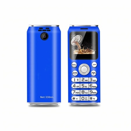 Telefon Mobil AIEK K8, Dual SIM, 2G, 480x320, 4.0", Albastru - eMAG.ro