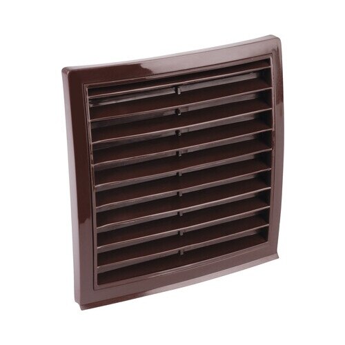 Grilaj Exterior Din Plastic Rotheigner Ø 125 Mm Maro Pentru Racord ...