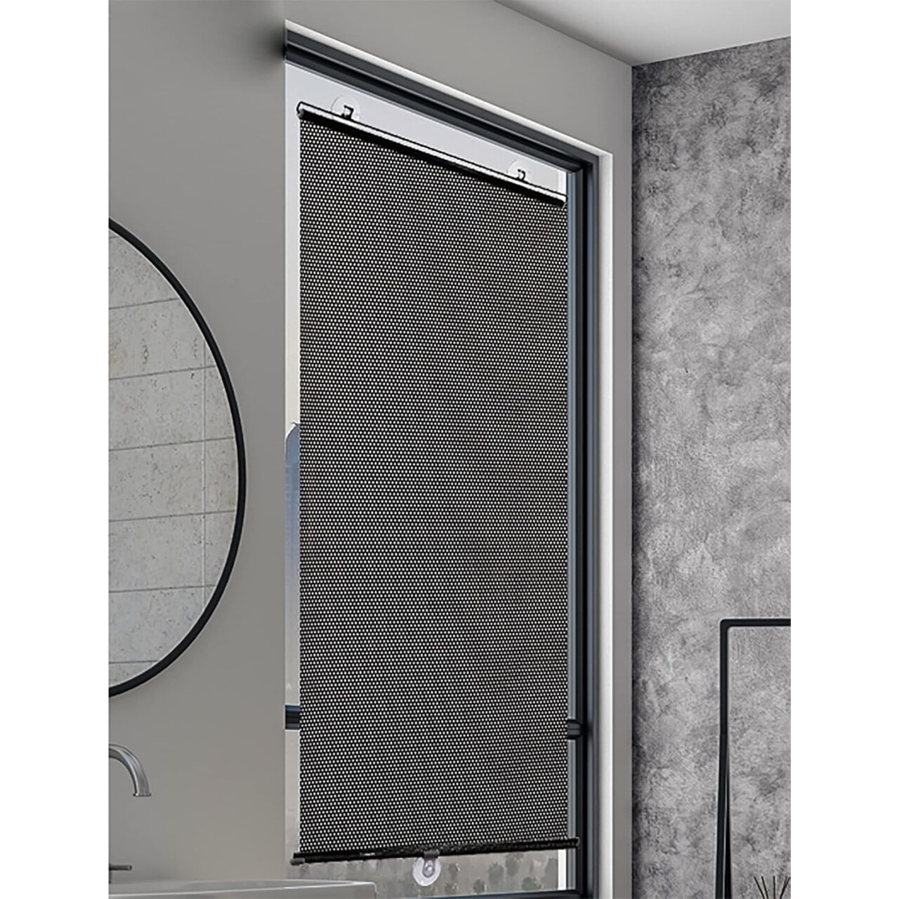 Jaluzea rulou pentru ferestre, universal, retractabil, pridere cu ...