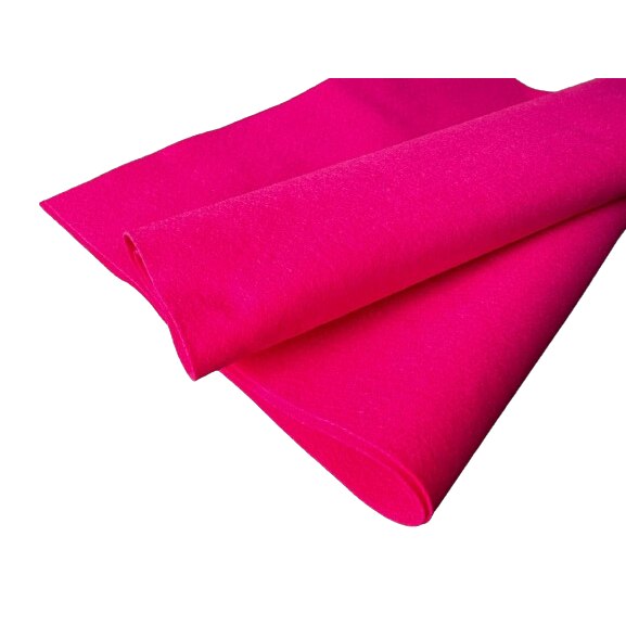 Fetru, pasla moale 1mm 50X110cm, roz intens - eMAG.ro